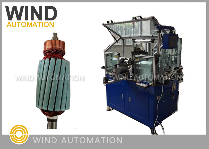 Automatic Armature Winding Machine For Slotted Commutator No Hook Skew ...