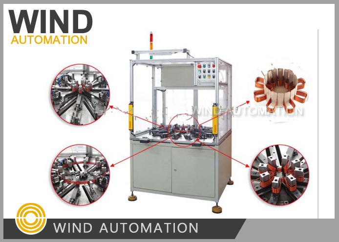 Car Generator Stator Wave Winding Coil And Wedge Inserter Machine For ...