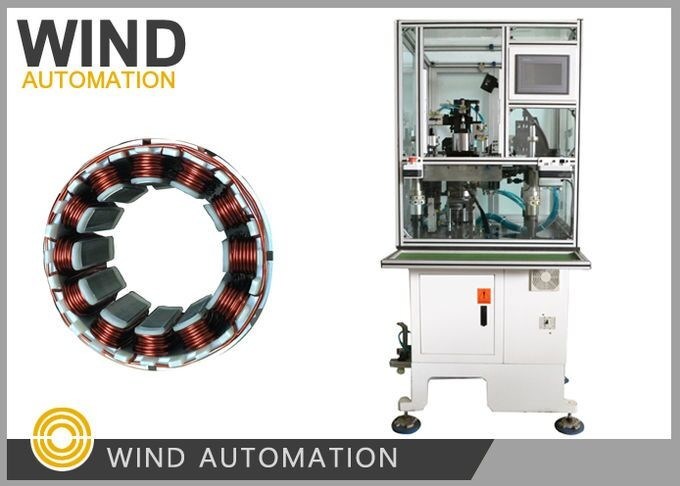 Inner Slot Brushless Motor Stator Needle Winding Machine Three Needles ...