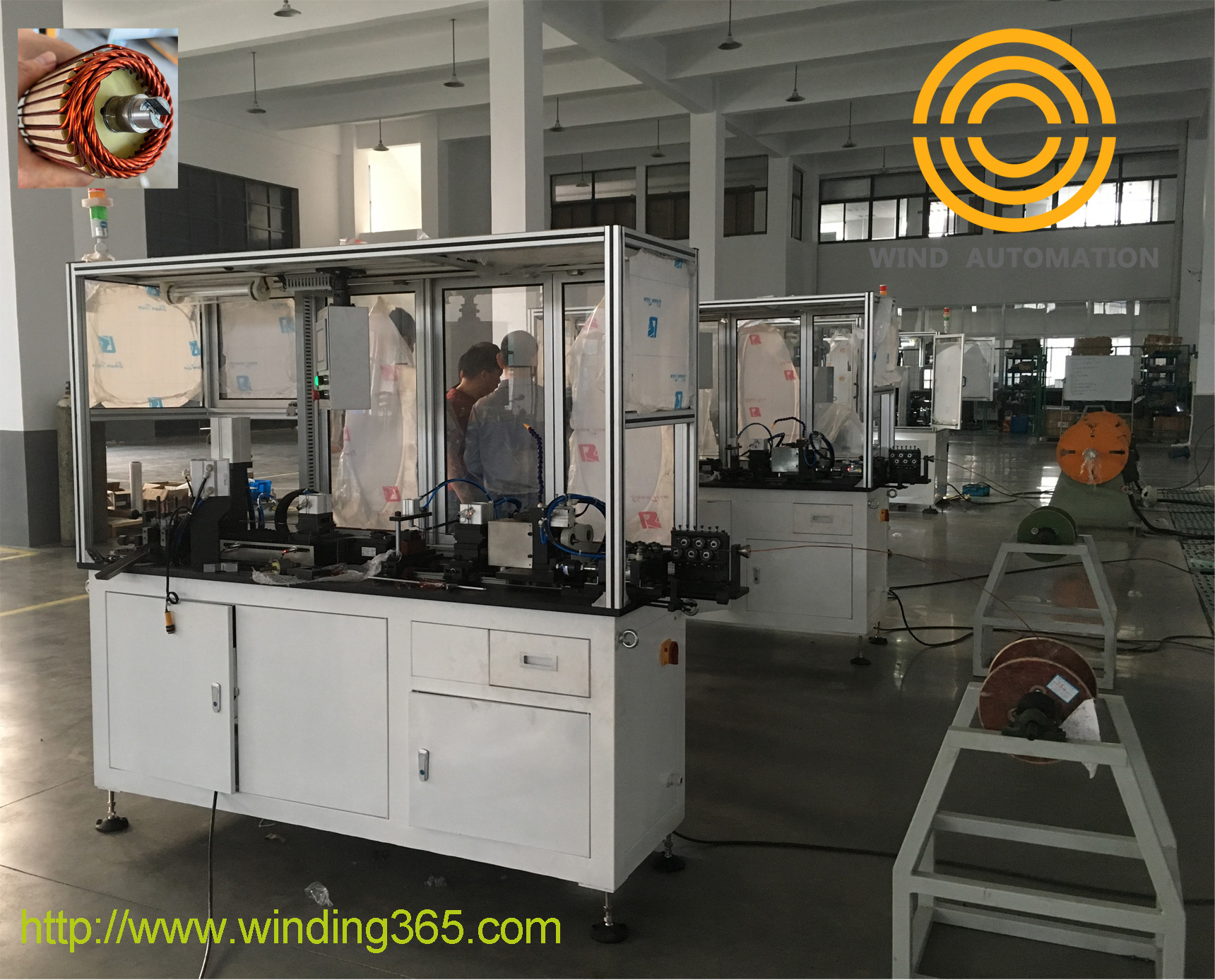 How To Produce Car Circular Wire Starter Armature Conformadora De ...