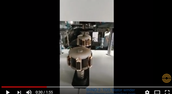 Segments Stator Winding Machine For EPS Hybrid Vehicle Car Motor Winder