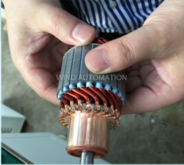 Armature Conductor Soldering Stator Winding Machine For Starter ...