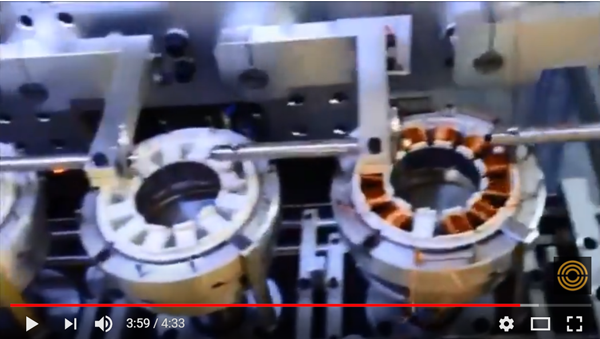 Thin Wire Needle Winding Machine Small BLDC Motor Stator Four Station ...