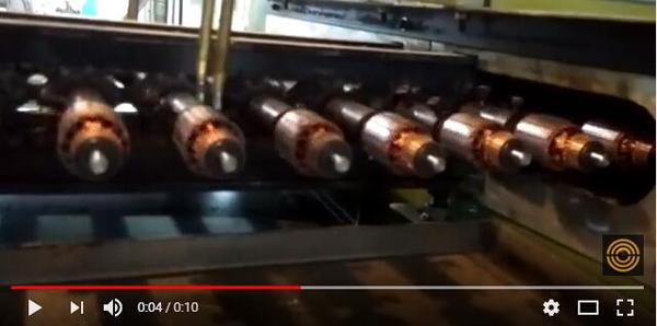 Spray Type AC Motor Winding Machine , Varnish Machine With Dry Oven For ...