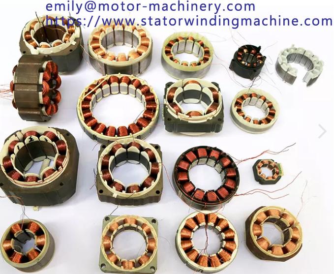 Thin Wire Needle Winding Machine Small BLDC Motor Stator Four Station ...